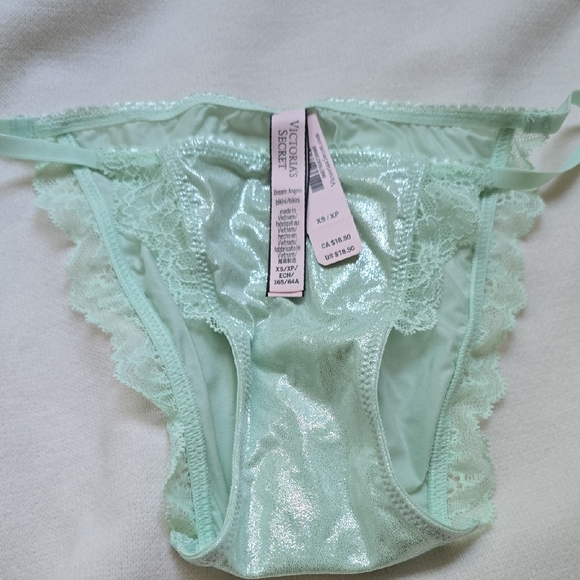Victoria's Secret | Intimates & Sleepwear | Victorias Secret Green Lace ...